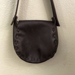 Handmade | Bags | Handmade Small Brown Leather Bag | Poshmark